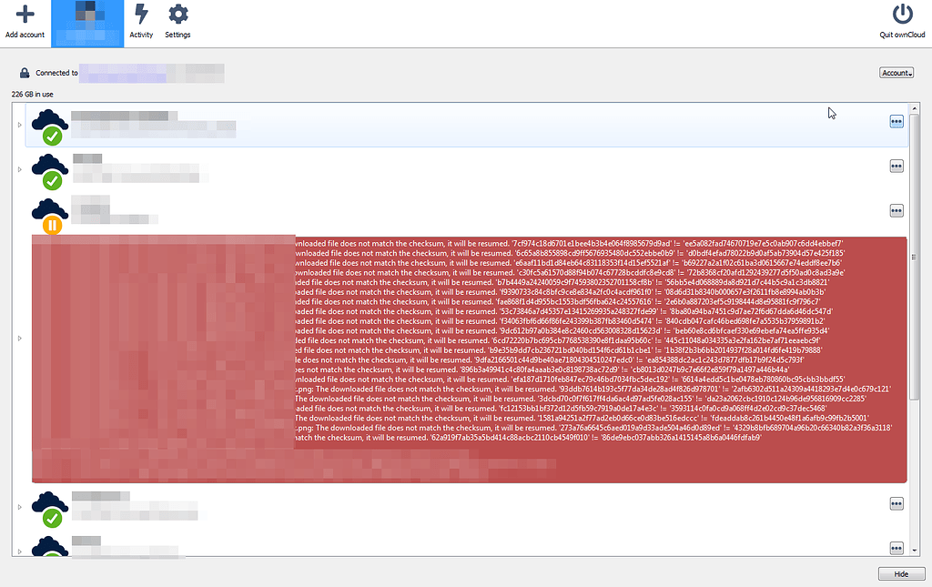 Server Reporting File Checksum Errors After Upgrading To 10 9 Server Owncloud Central