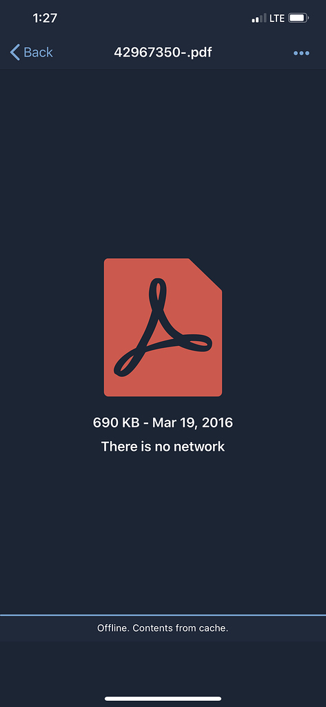 iOS app no network - iOS - ownCloud Central
