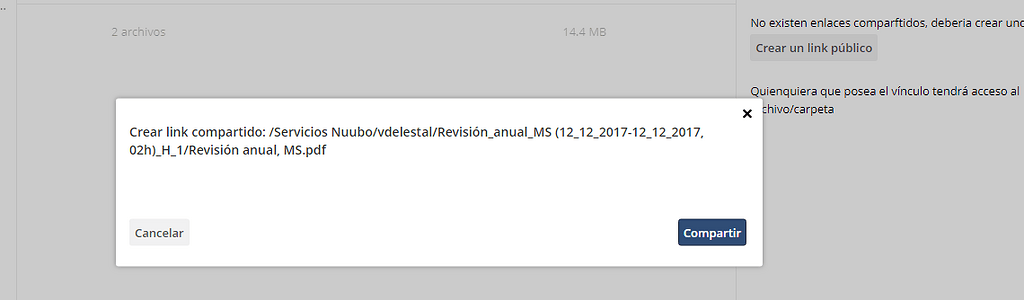 Download link generation fails - Server - ownCloud Central