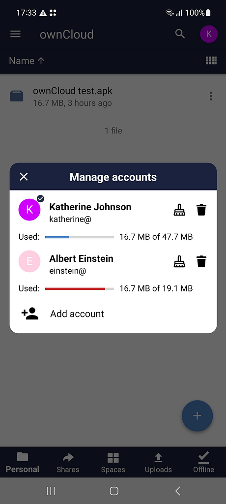 ownCloud 4.5.0 for Android - News - ownCloud Central