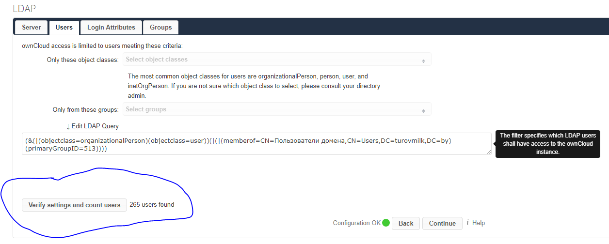 Problem With Ldap Users Server Owncloud Central